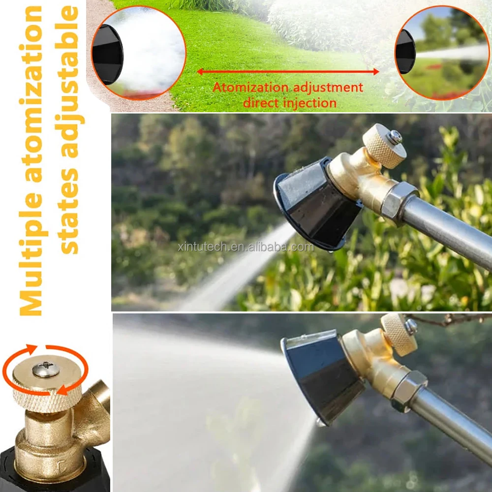 Garden Agricultural Air Vortex Nozzles Water Pump Mister Spraying Nozzle Heads Brass Atomizing ...