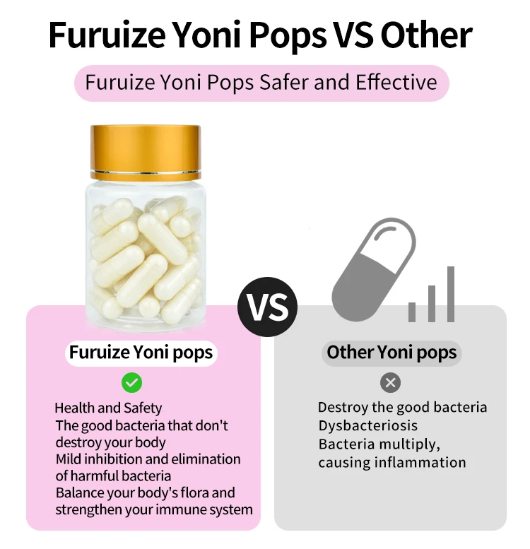 Furuize Vaginal Suppositories Pills Yoni Pops Probiotic Boric Acid ...