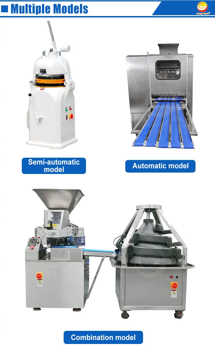 Orme 2024 Automatic Pizza Dough Roll Machine Small Round Dough Ball ...