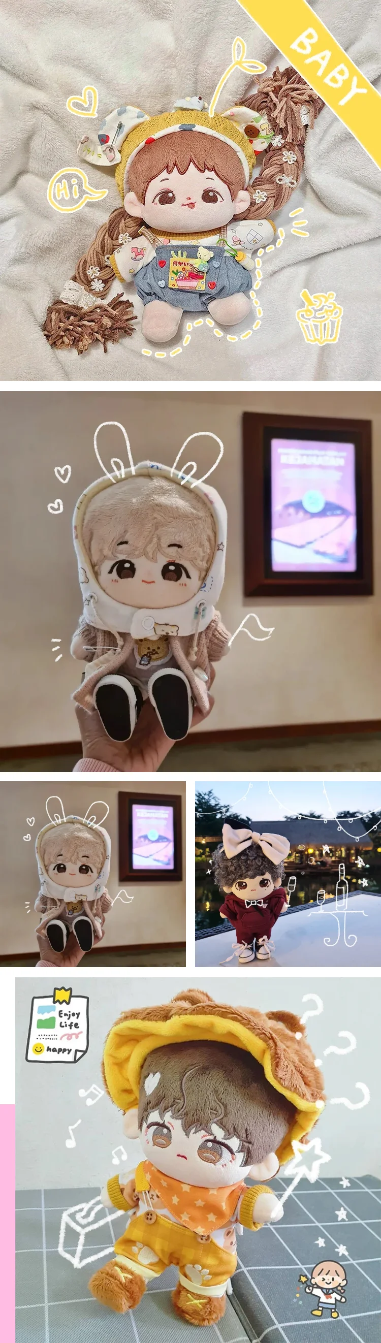 Ambr 2024 Hot Stuffed Plush Anime Customization Cartoon Toys Stuffed ...