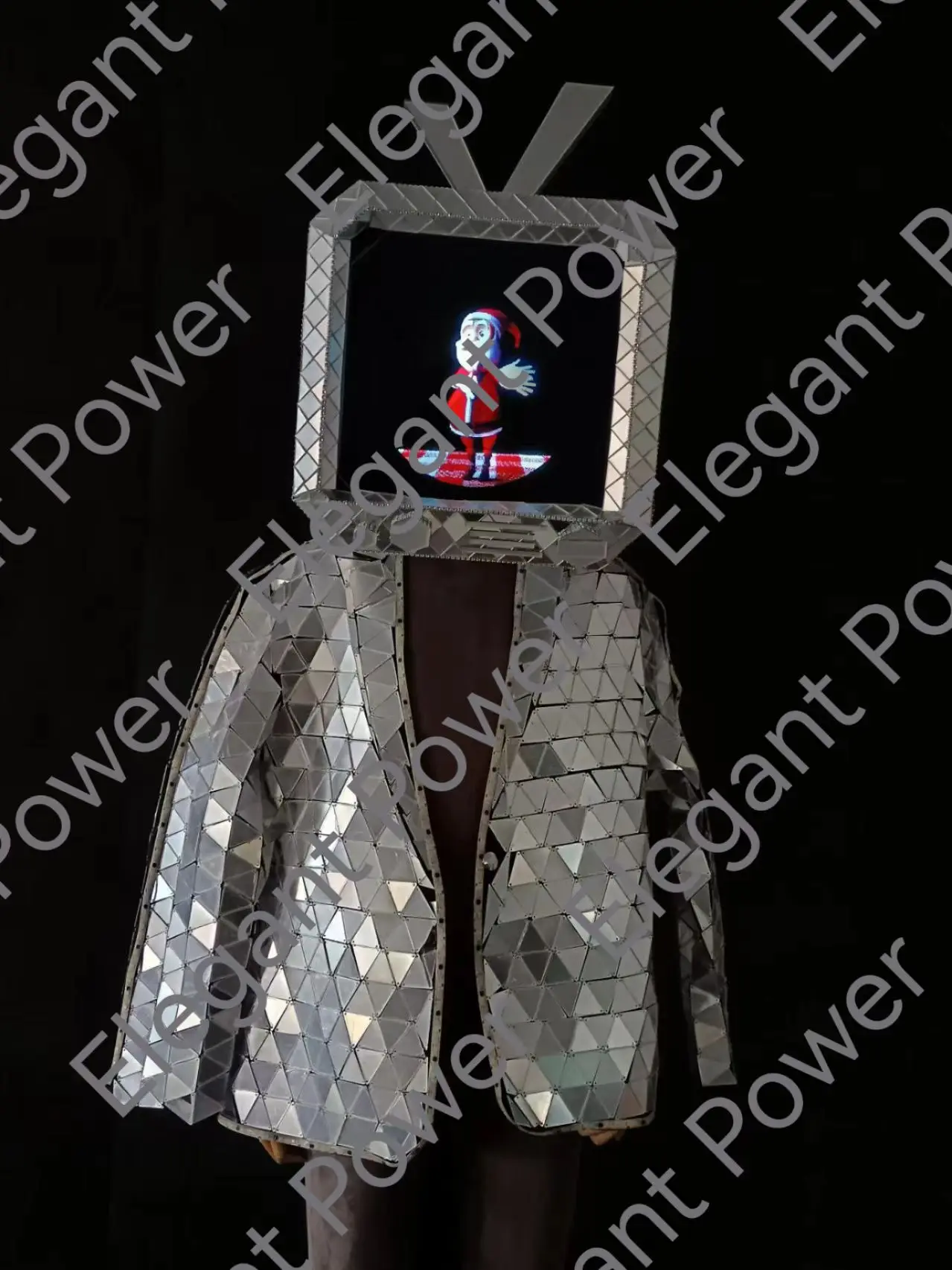 Alibaba.com: Silver Mirror Costume with Daft Punk Helmet, Adult Cosplay ...