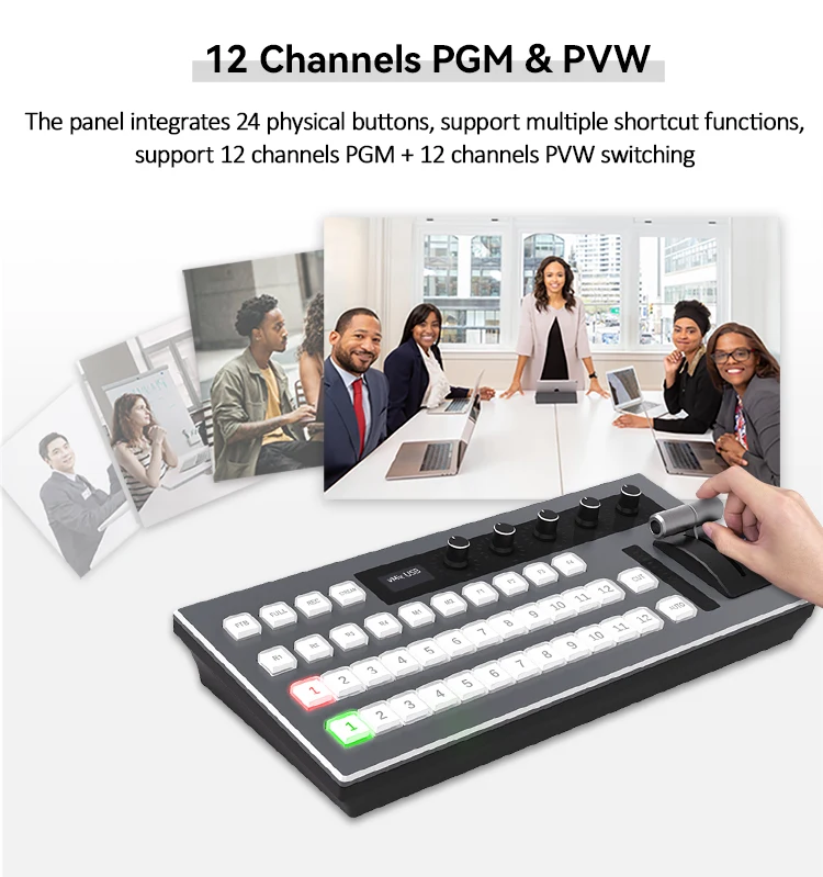 Vmix Control Panel For Audio Video Live Broadcast System Vimix Software ...