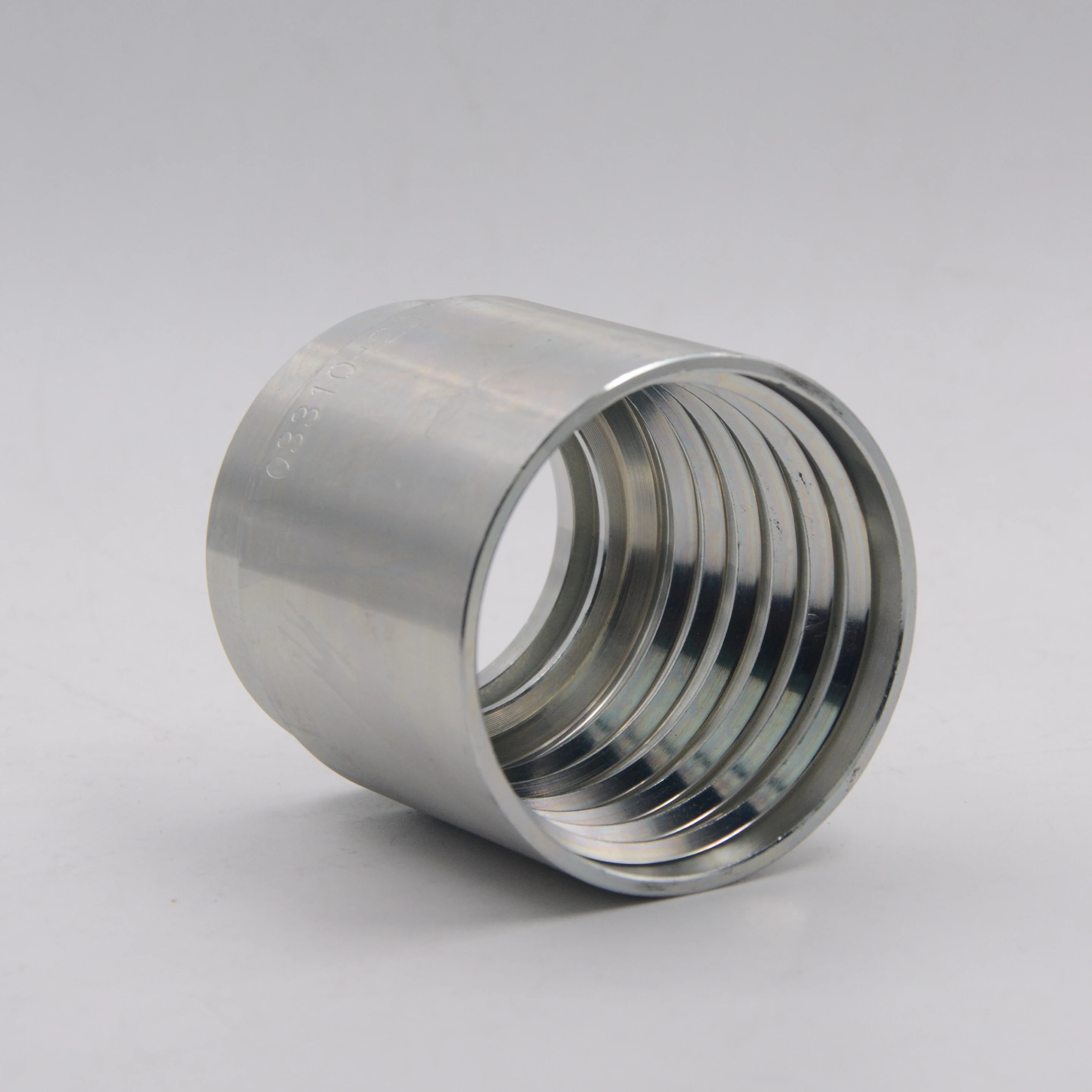 Crimp Hydraulic Pipe Hose Ferrule and Fittings Coupling for Oil Press 03310