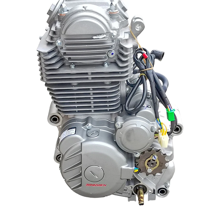 Zongshen Gasoline Cb250-f Motor 5-speed Gears Cb250 4-stroke Cb250cc Air-cooled Engine For Honda ...