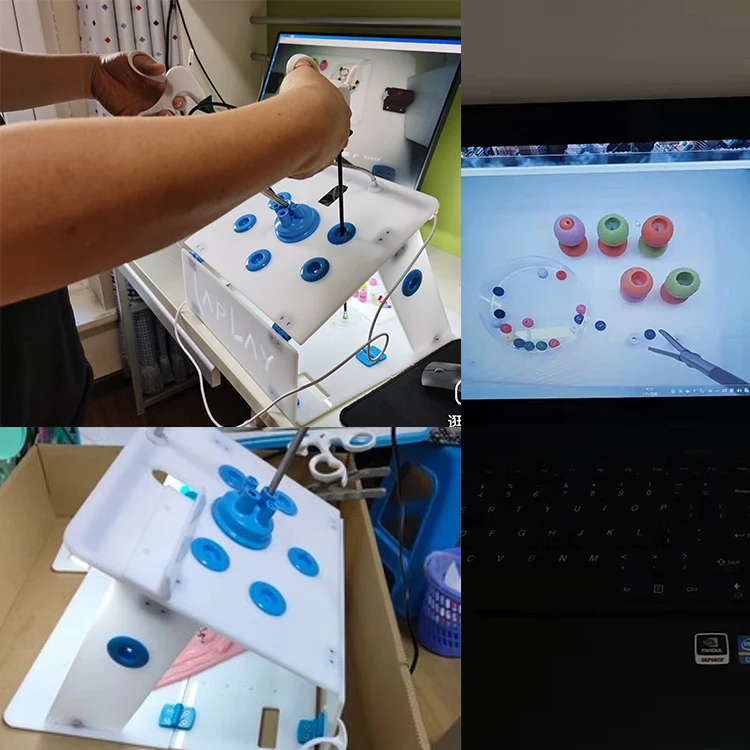 1080p Camera Laparoscopic Training Simulatior/laparoscopic Trainer Box ...