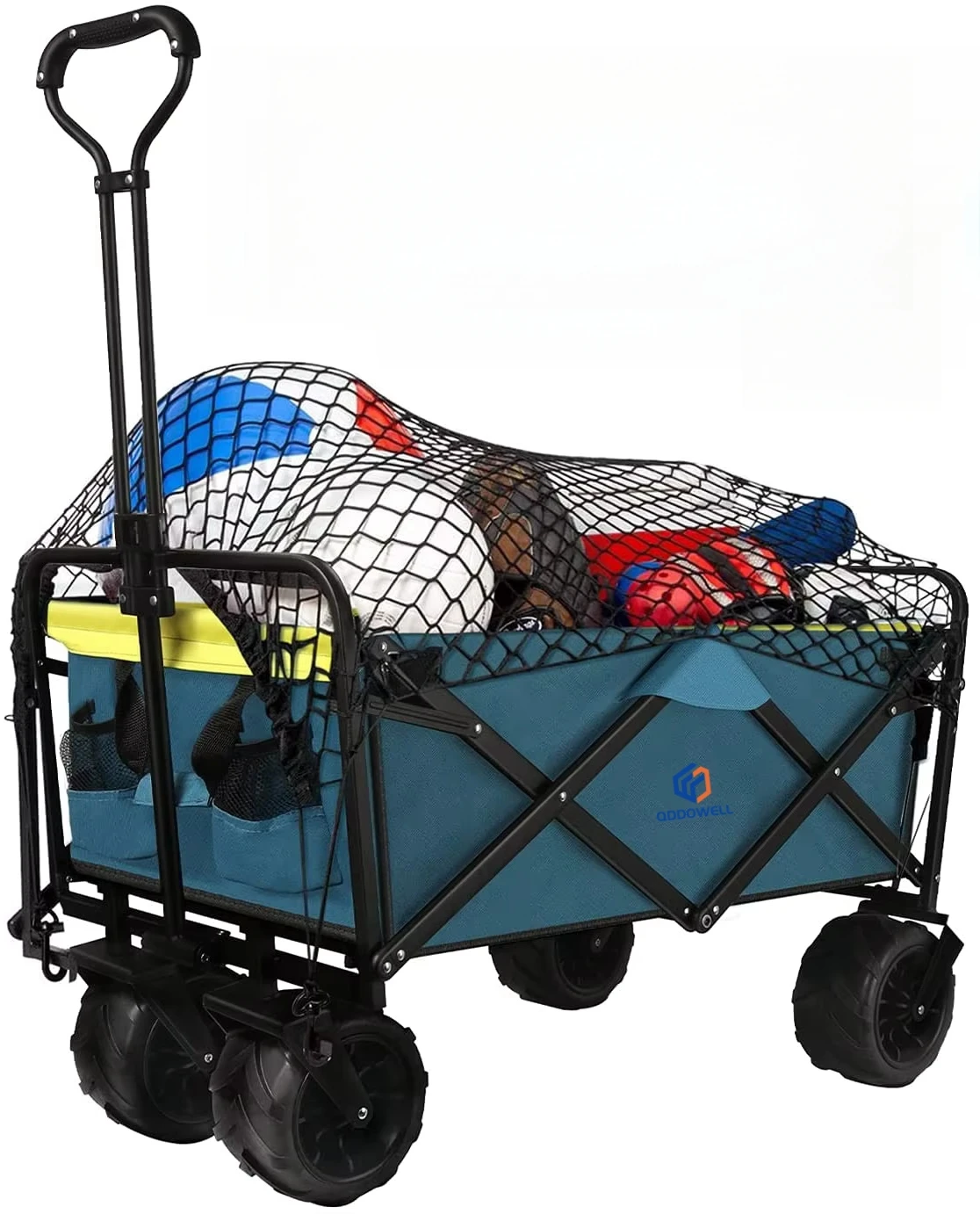 Garden Push Cart Foldable Camping Carrier Trolley Telescope Handle ...