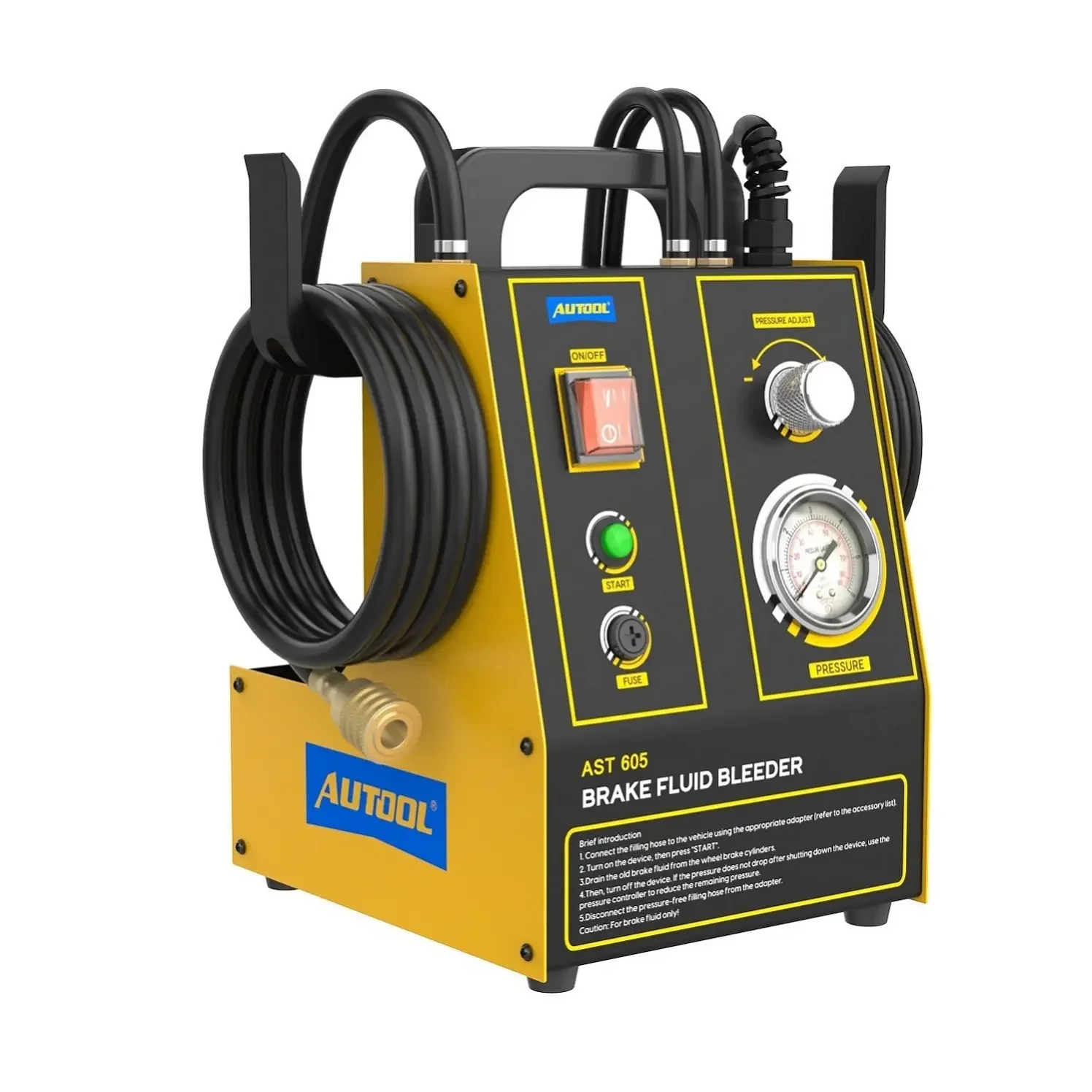 AUTOOL AST605 Car Brake Fluid Extractor - Efficient & Reliable