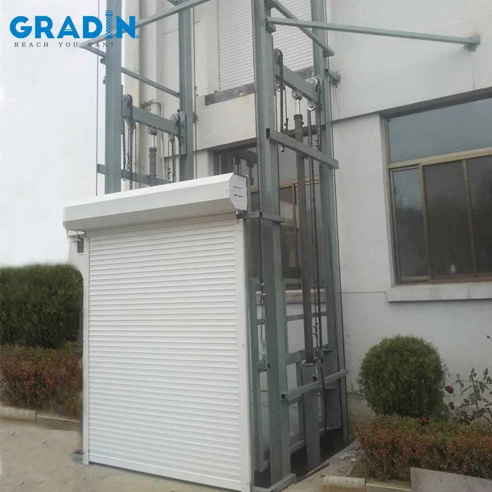 Multi-stage Cylinder Lift Hydraulic Lifting Platform Four-column ...
