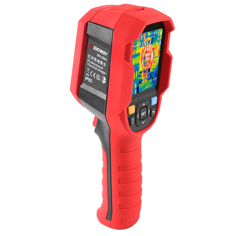 SNDWAY SW-256A thermal imaging camera -25C~ 400 Celsius infrared ...