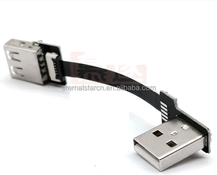 Flex Thin Flat FPC FPV USB 2.0 Data Extension Cable