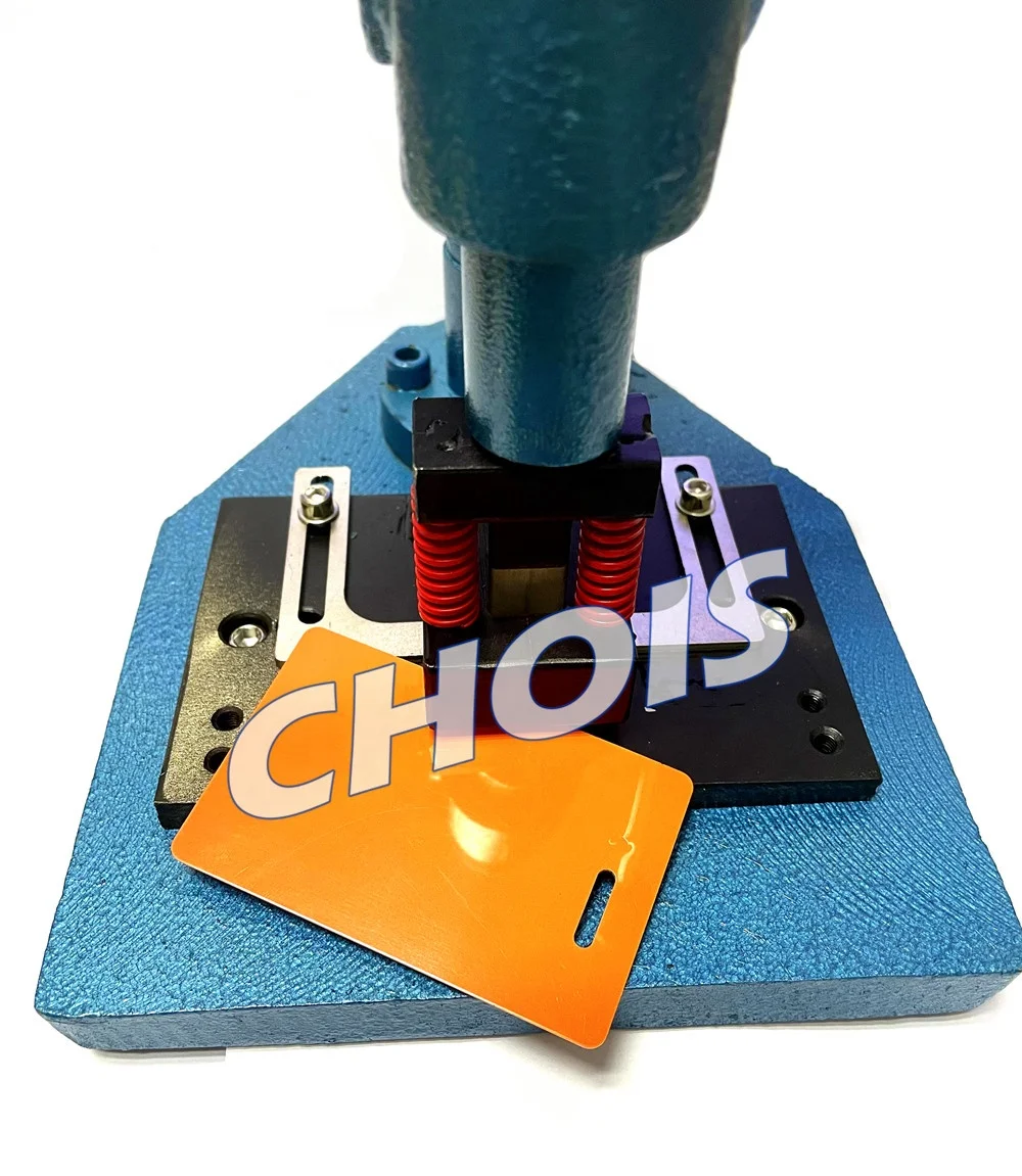 Heavy Duty Desktop 3*13mm Oval Shape Hole Slot Punch For Pvc Card - Buy ...