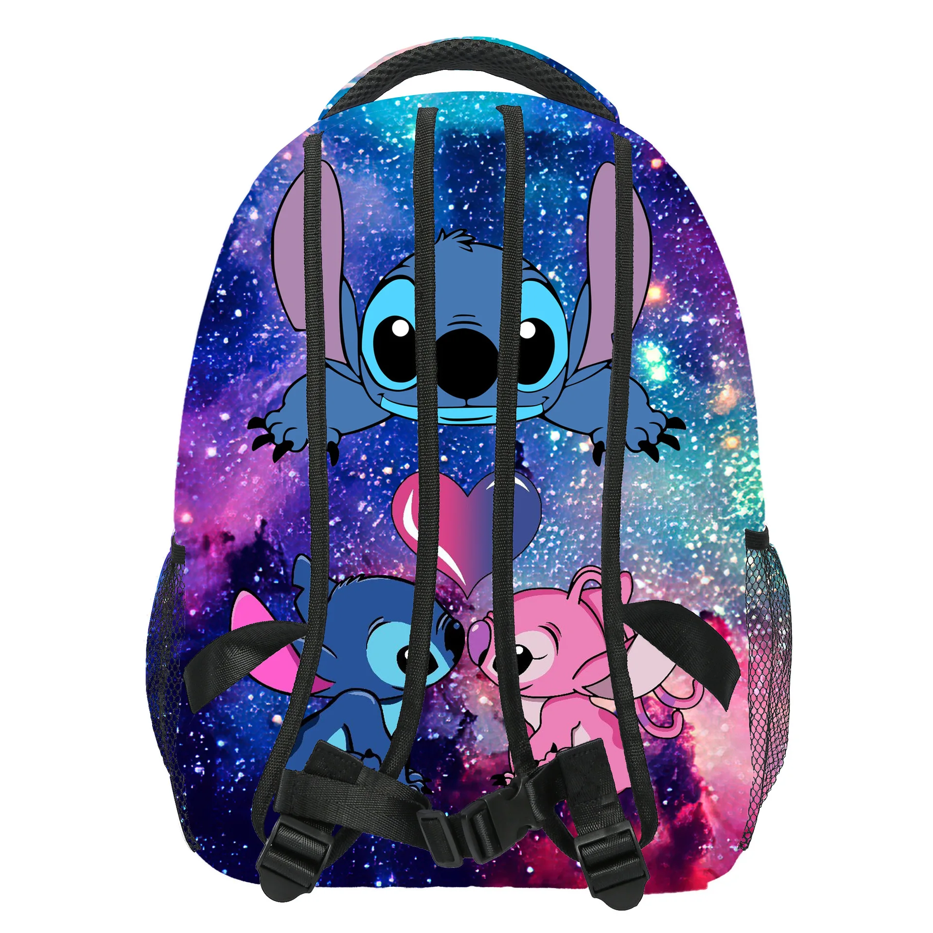 Stitch Printing Women Backpack Small School Bag Backpack For Kids ...