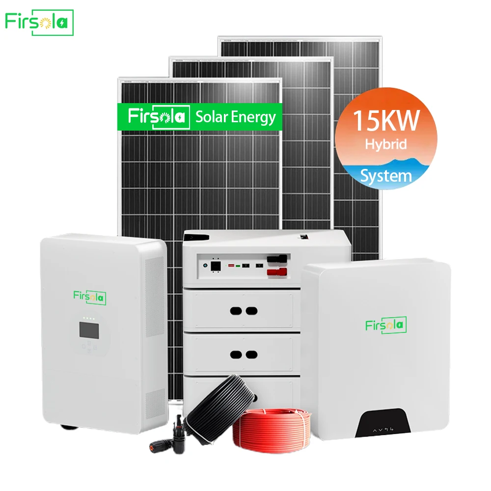 Firsola Off Grid Pv Solar Energy System Full Package 5kw 10kw 15kw ...