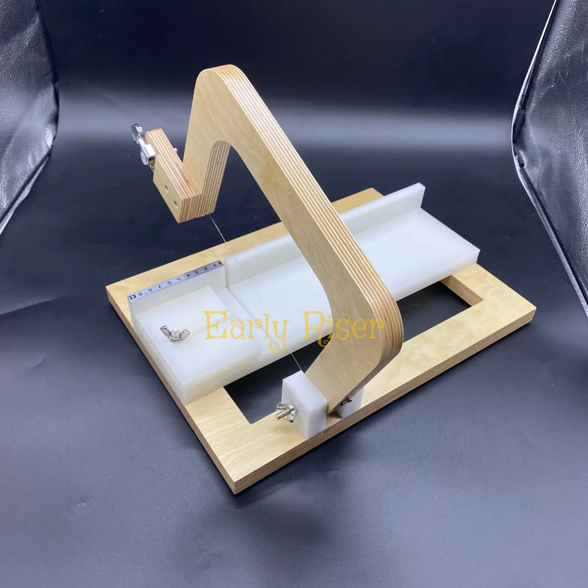 Acrylic Multi-Function Soap Cutter - Adjustable & Durable