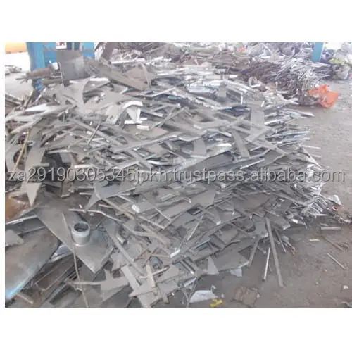 400 Series Stainless Steel Scrap Galvanized Steel Scrap Shredded Steel Slag for Melting ...