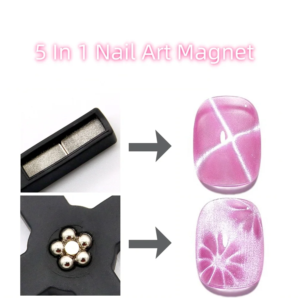 Custom Packaging Oem Nail Salon Supplies Tool Cross 5 In 1 Uv Led Cat ...