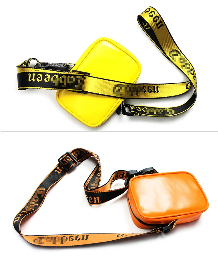 Custom Webbing Handle Crossbody Lady Single Shoulder Wide Nylon ...