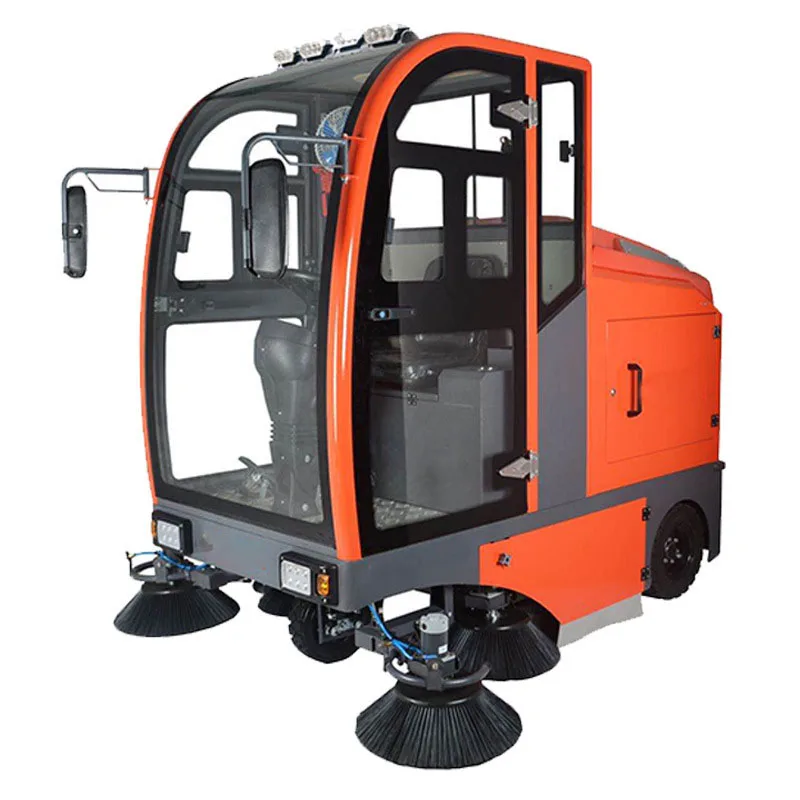 S10 commercial Industrial electric road sweeper Type Sweeper Machine ...