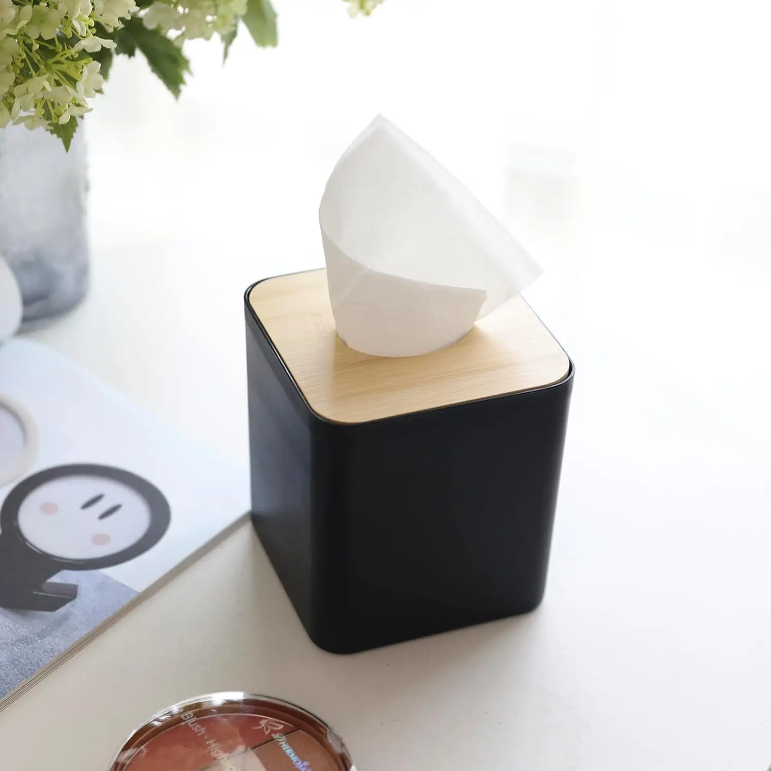 Wholesale Custom Rectangular Storage Wood Paper Napkin Holder Wooden ...