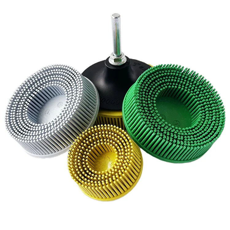 Wholesale 3 Inch Molded Roll Lock High-Hardness Bristle Disc Abrasive ...