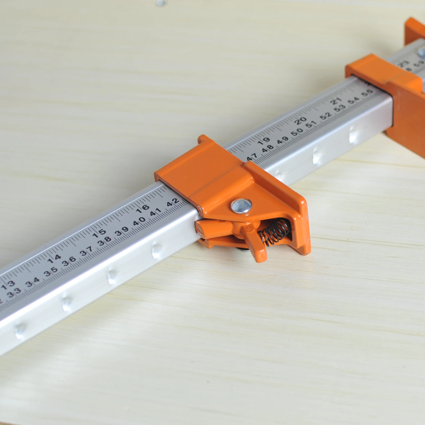 24-Inch Aluminum Anodized F Clamp Bar Clamp 330 LBS Load Capacity Dual ...