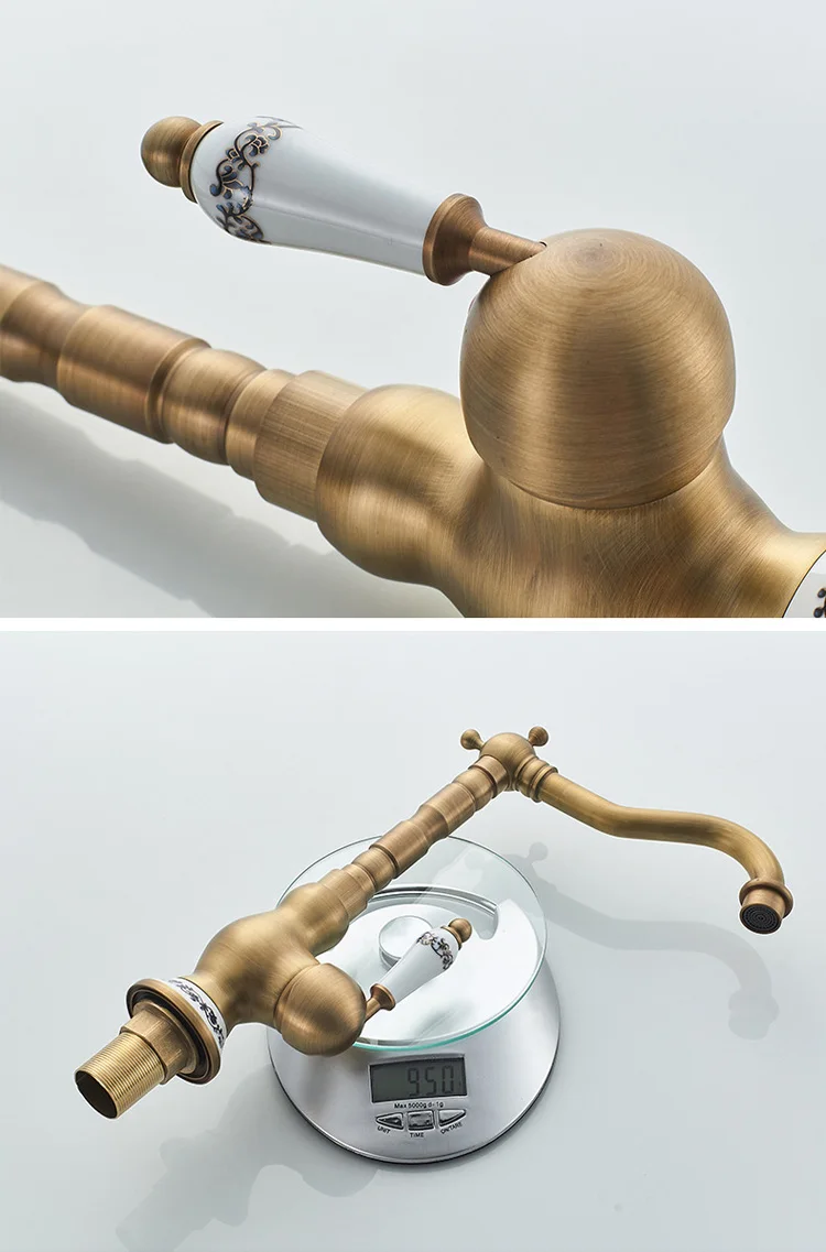 360 Degree European Vintage Hot And Cold Mixed Water Single Handle ...