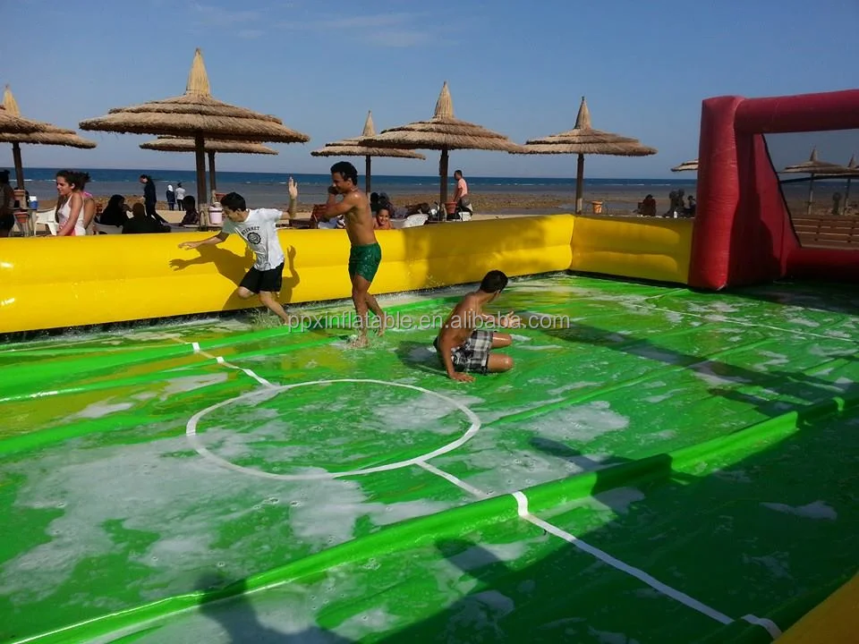 Large Inflatable Volleyball Court for Outdoor Bossaball Game - OEM