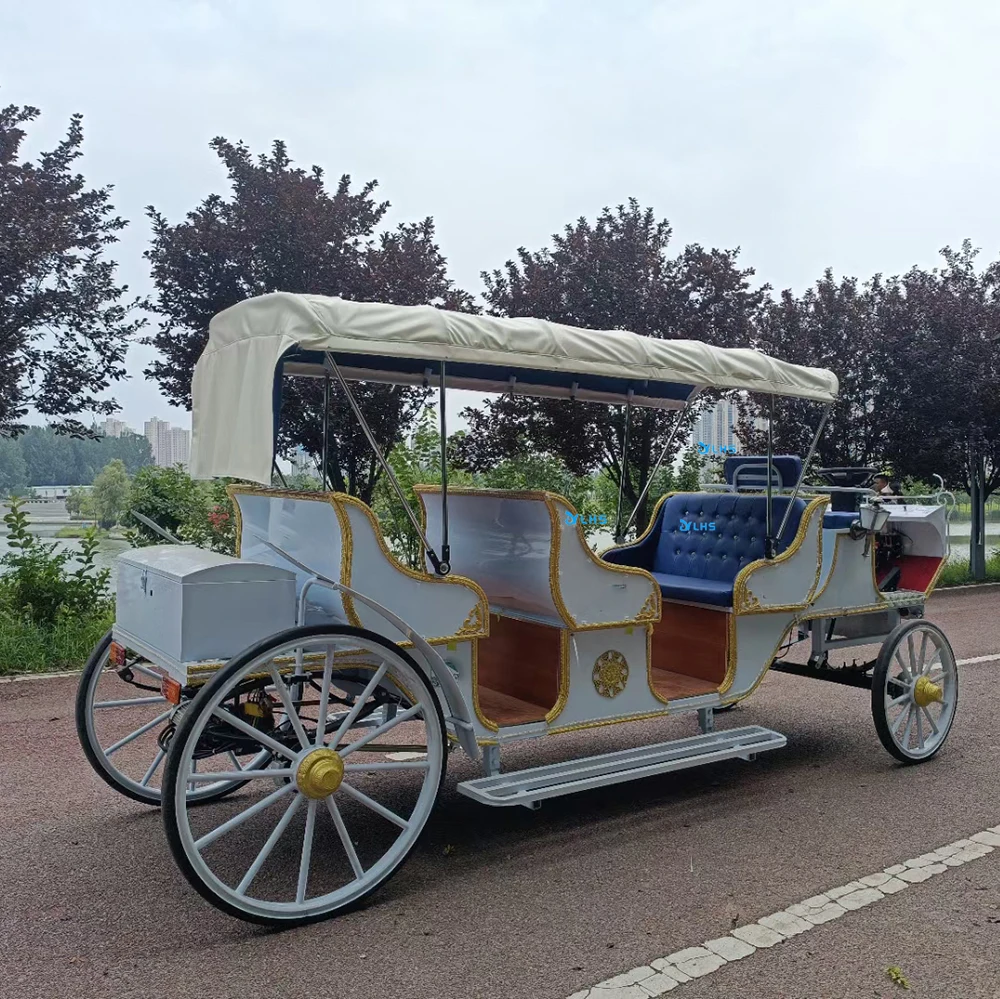 Princess Wedding Horse Buggy/cinderella Pumpkin Horse Carriage ...