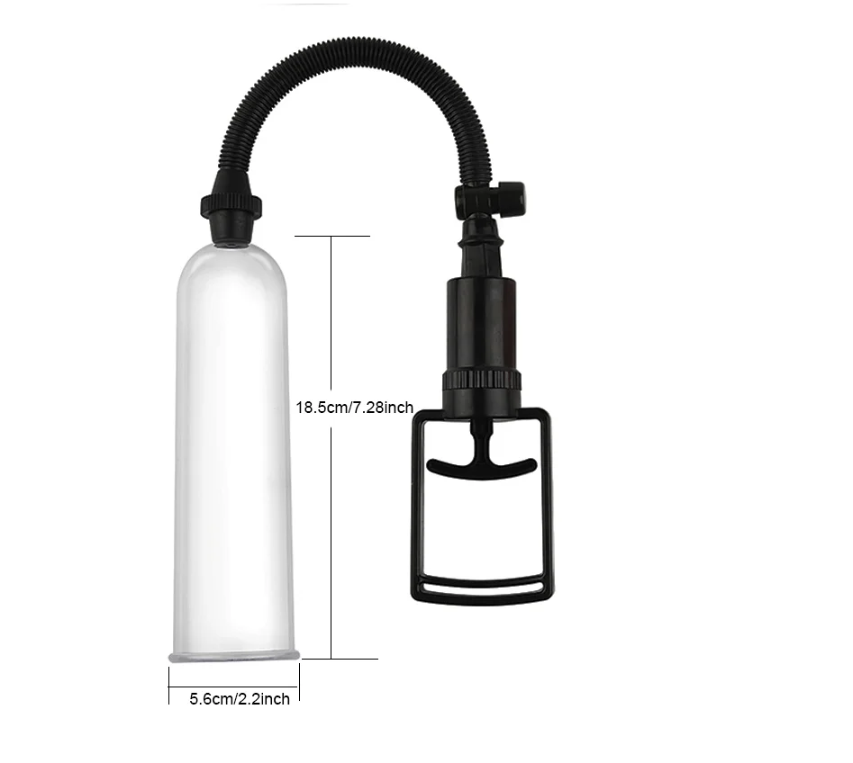 Manual Vacuum Penis Pump Strengthen Enlarger Booster Extender Device