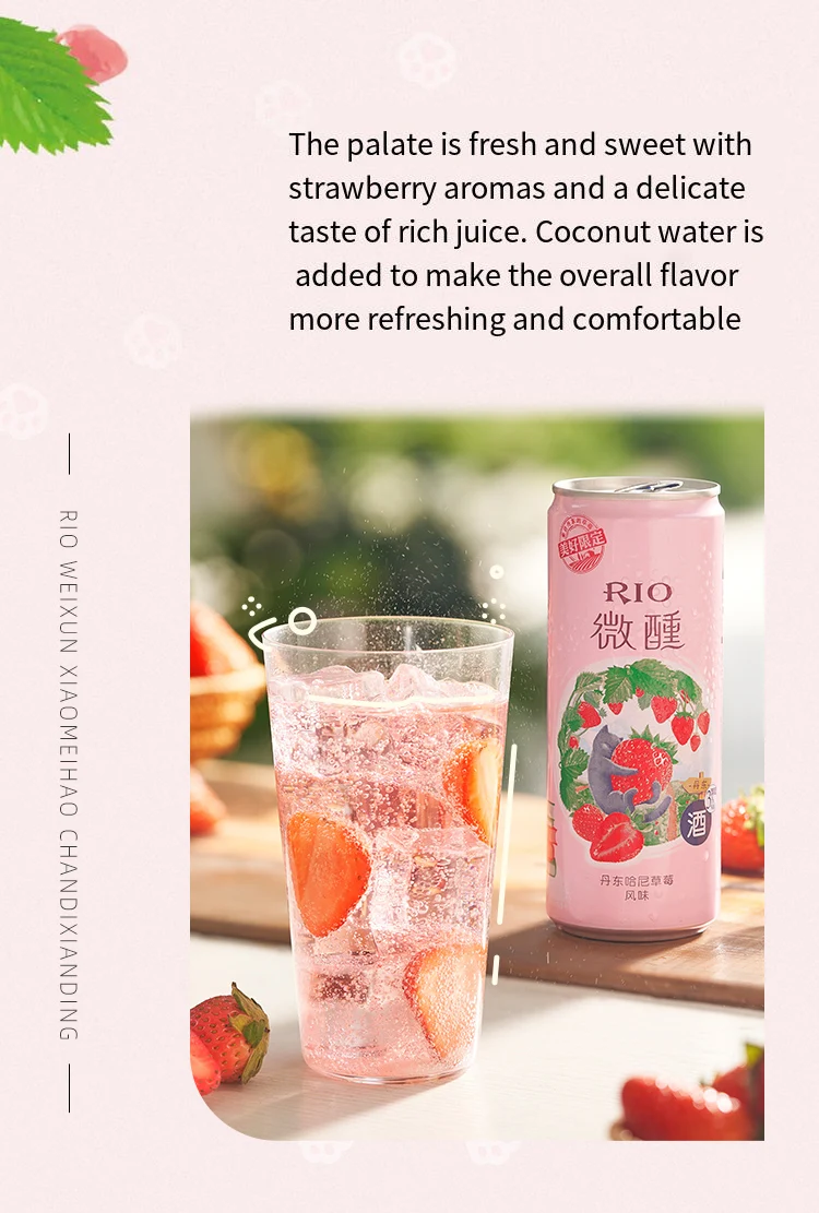 Wholesale Rio Alcoholic Cocktail Drinks 330ml Fruit Flavored Brandy ...