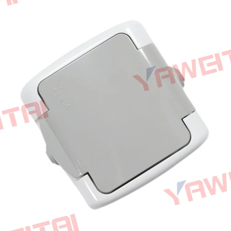 2P+E IP54 Surface Type 1 Gang Schuko Socket - Waterproof China Sockets ...
