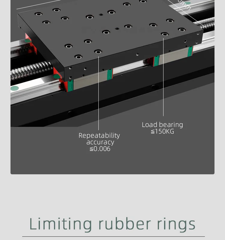 LRS250 JNYO Linear Slide Table Linear Motion Guideways With Dia 32mm ...