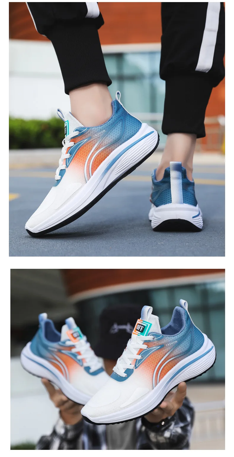 Sneaker Men's Summer 2024 New Breathable Soft Bottom Running Shoes ...