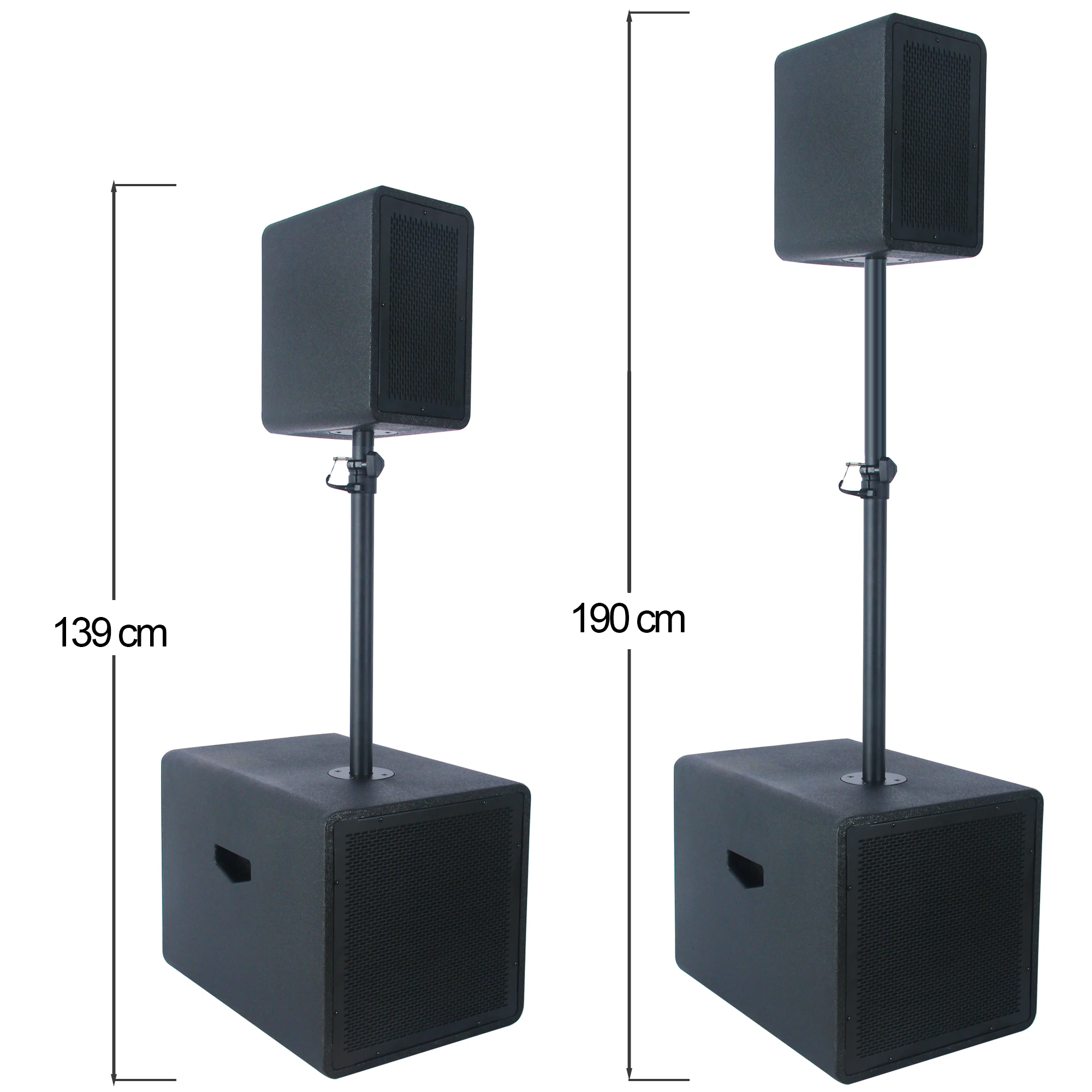 Professional Audio 6000w Pa Speaker 12" Active Subwoofer Sound Box 1.1 ...