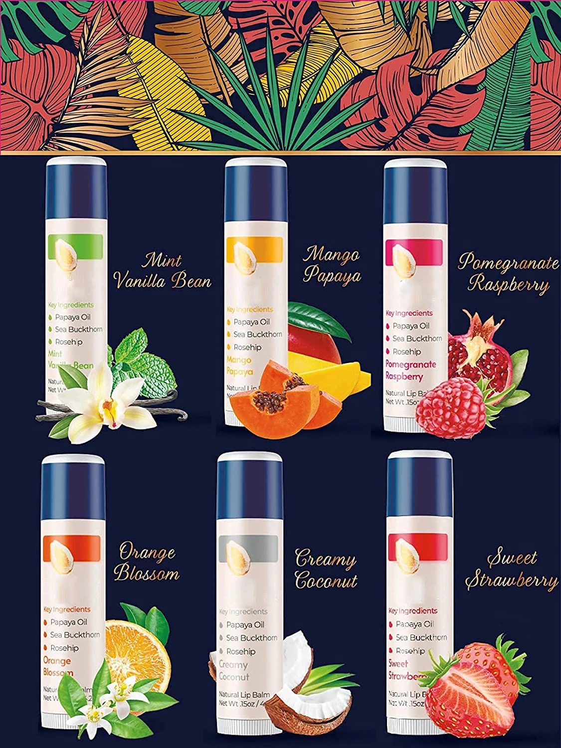 Private Label Fruit Moisturizing Long Lasting Natural Organic Vegan Lip ...