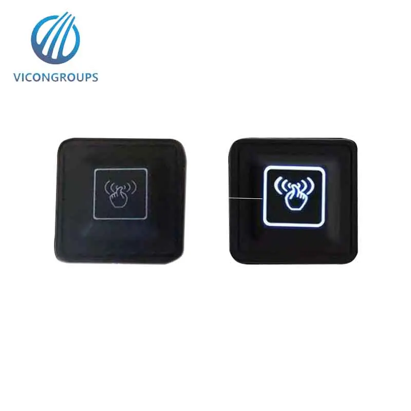 Transparent Round Silicone Rubber Push Button for Toy Applications ...