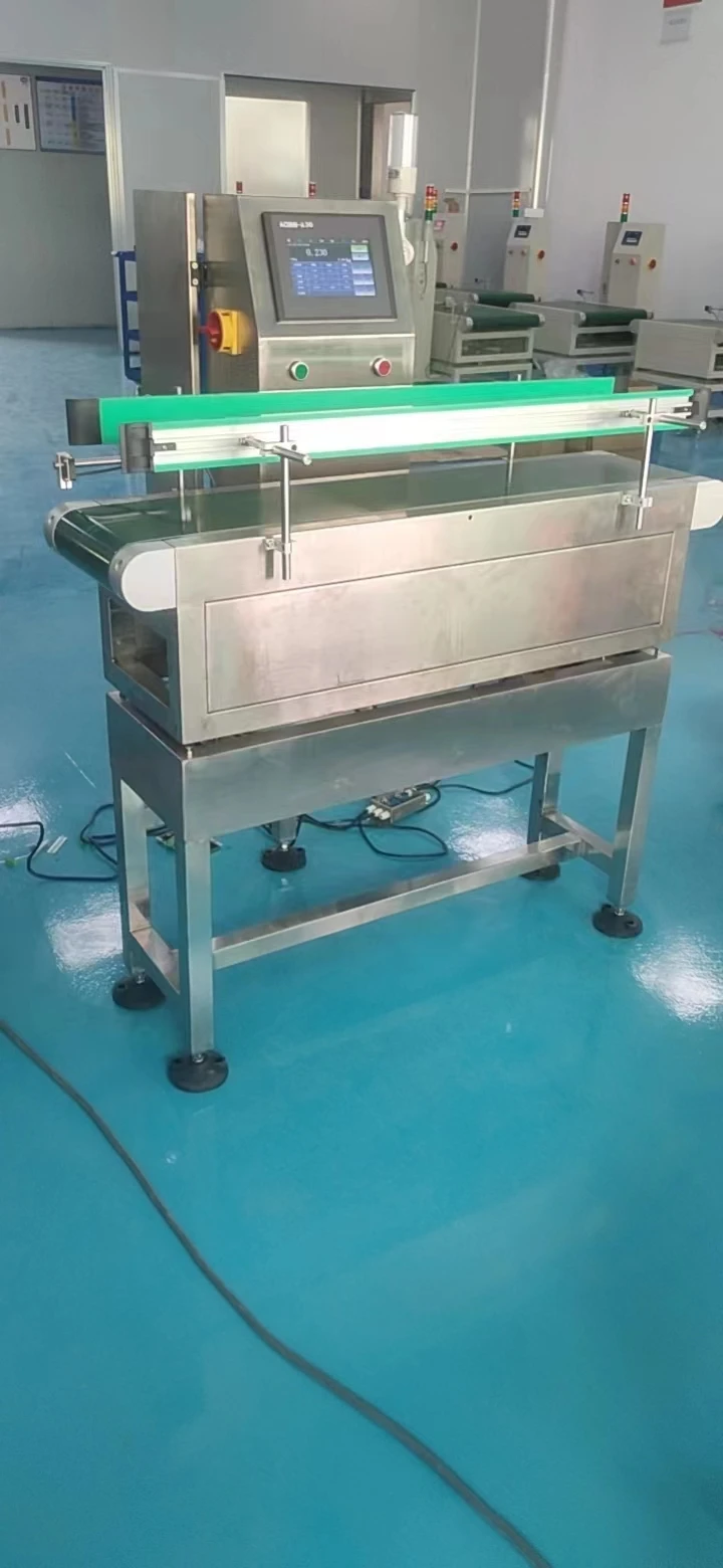 Super Automatic Weight Checker Conveyor Dynamic Carton Checkweigher Machine Check Weigher With ...