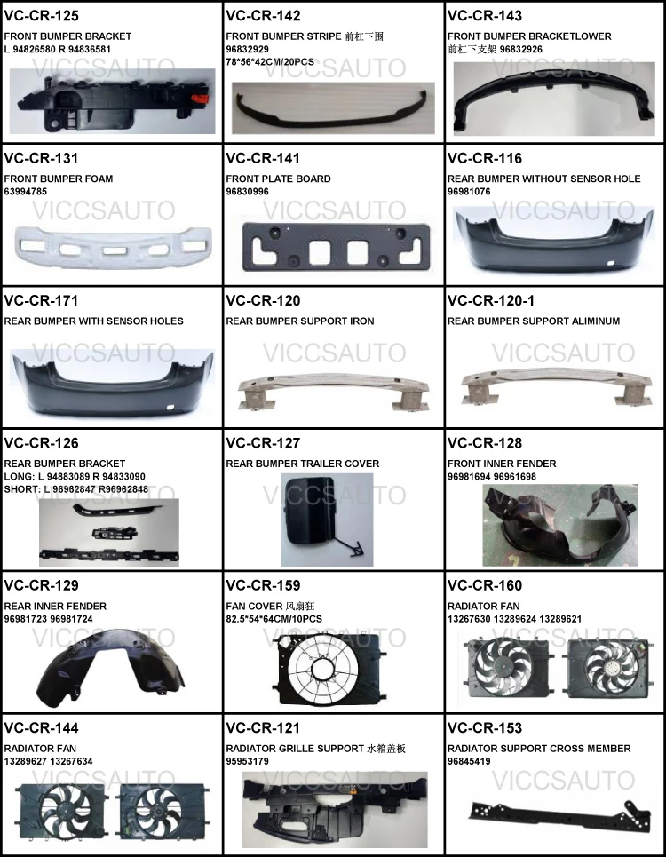 Oem 96981088 For Chevrolet Cruze 2009 Auto Car Front Bumper - Buy Auto ...