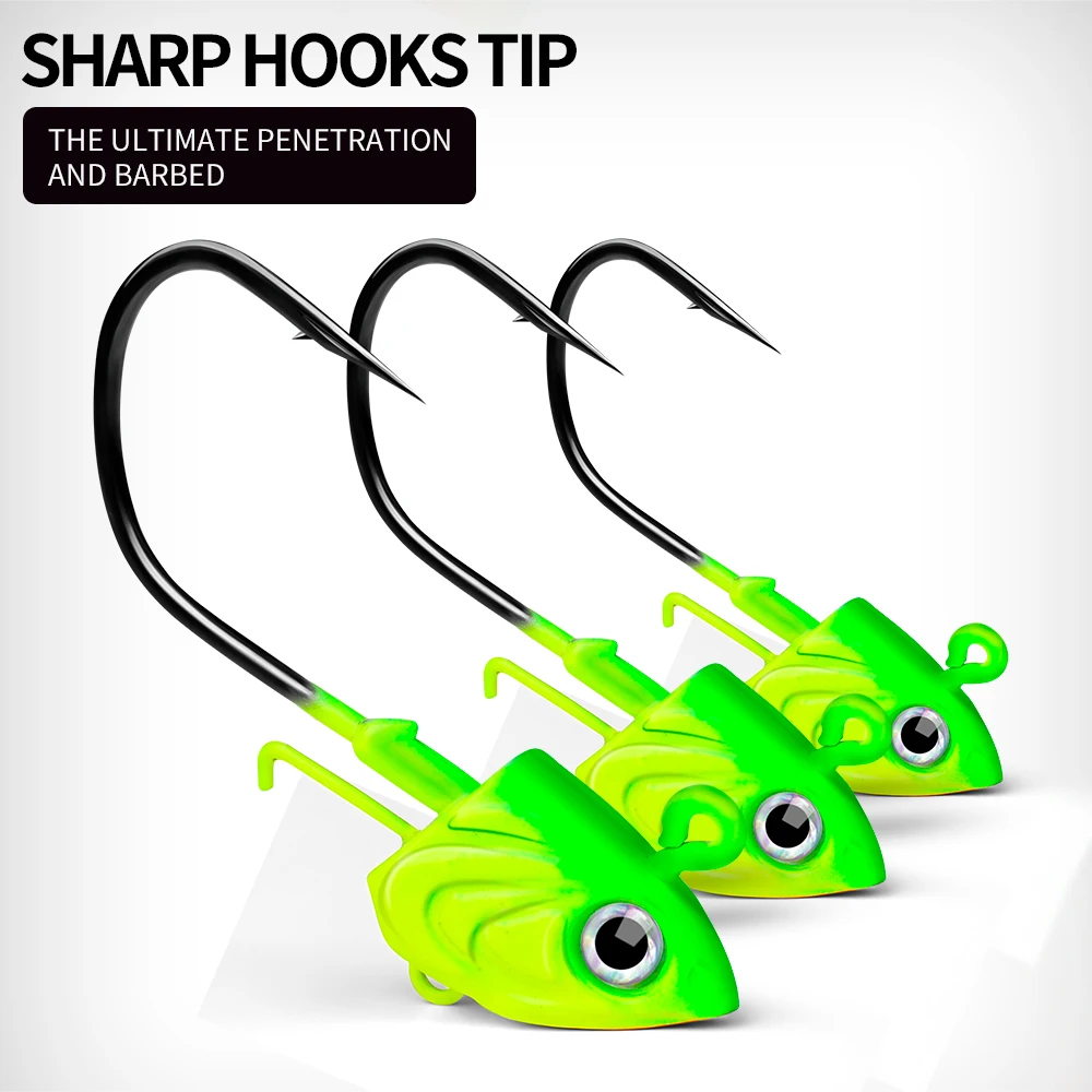 Fish Head Tackle - Premium Jigs for Bass and Carp Fishing