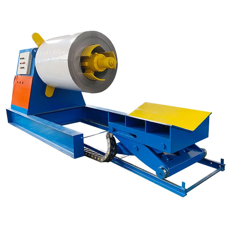 Hydraulic Decoiler Straightener Feeder Decoiler Uncoiler Feed Metal ...
