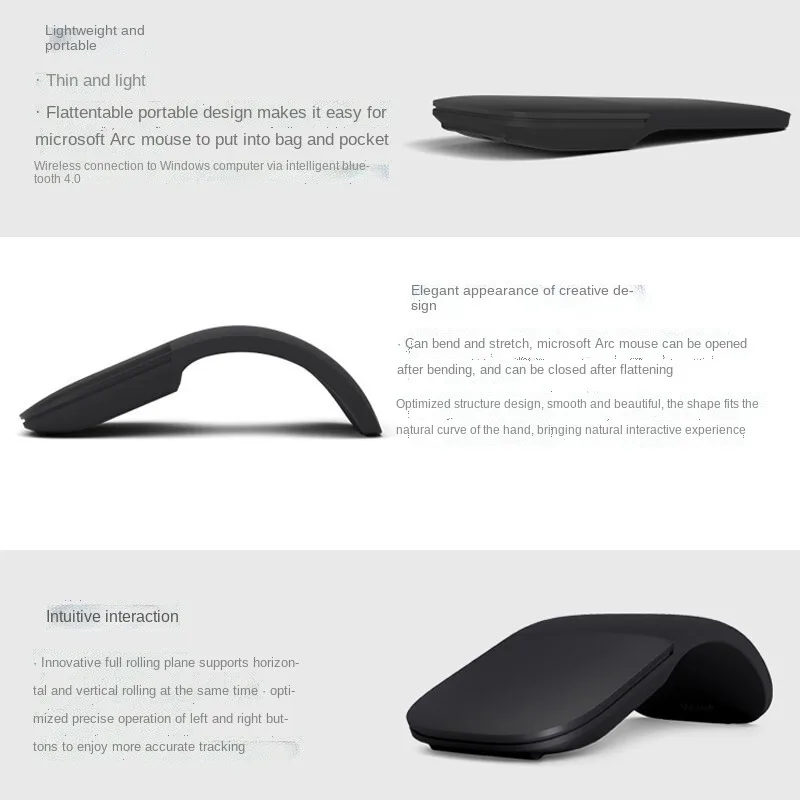 Wireless Mouse Rechargeable Vertical Ergonomic Mouse Dual Mode Magic ...
