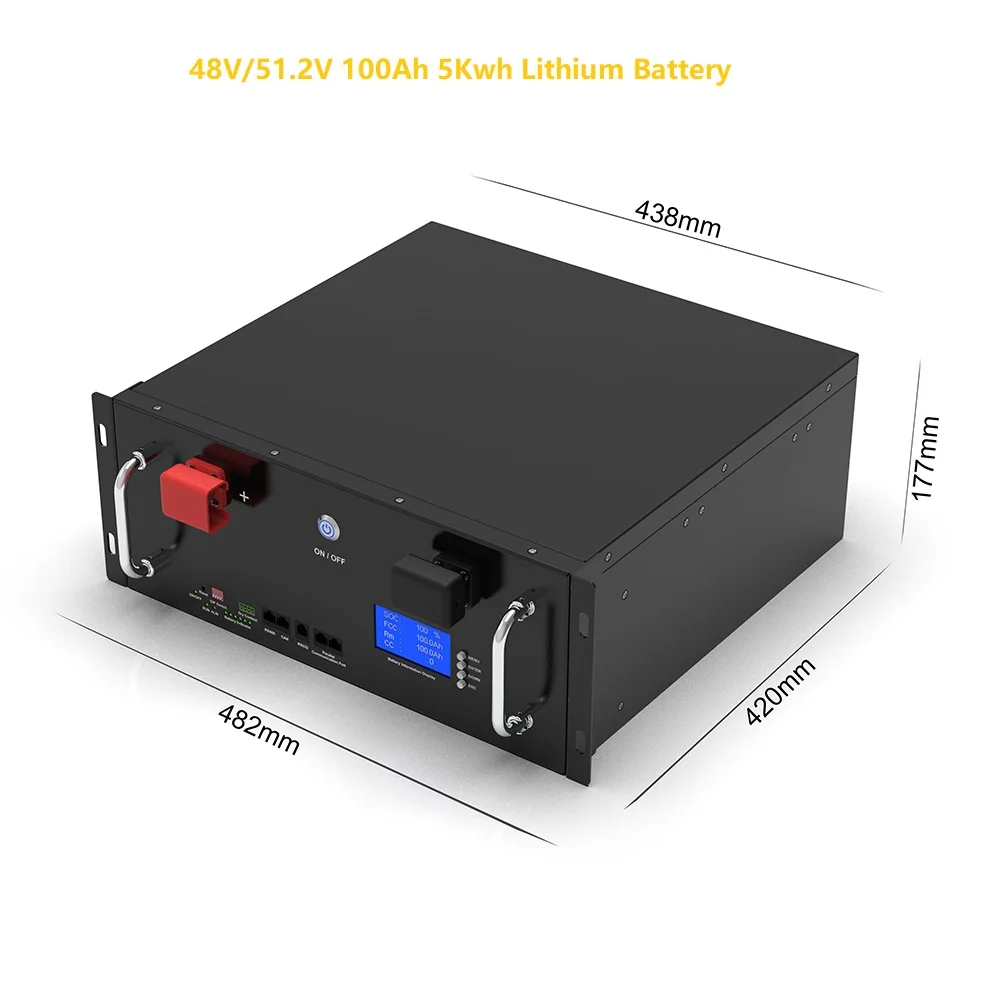 Smart BMS Lifepo4 Battery - 10kwh to 50kwh Energy Storage