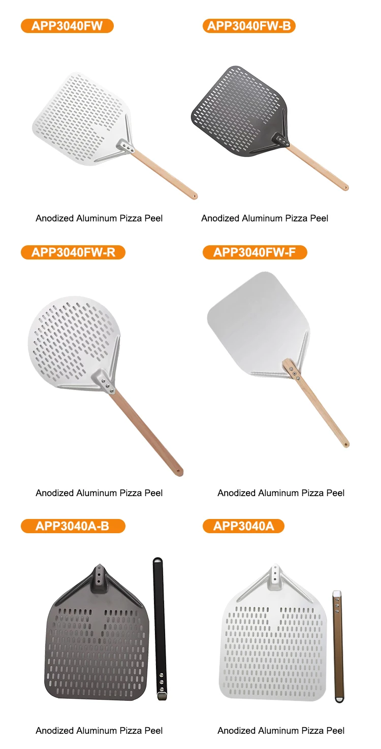 Aluminum Pizza Peel Shovel,Set Foldable 14'' Pala De Pizza Pizza Peel ...