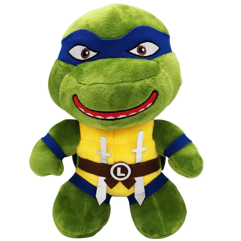 Linda Toy 2024Anime Turtles Plush Dolls Ninja Figure Cute Soft Stuffed ...