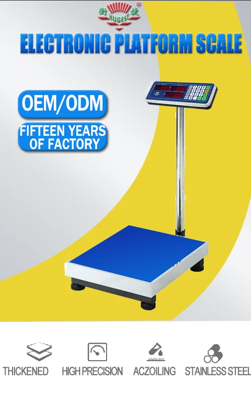 TCS Platform Electronic Weight Scales - Precision & Durability