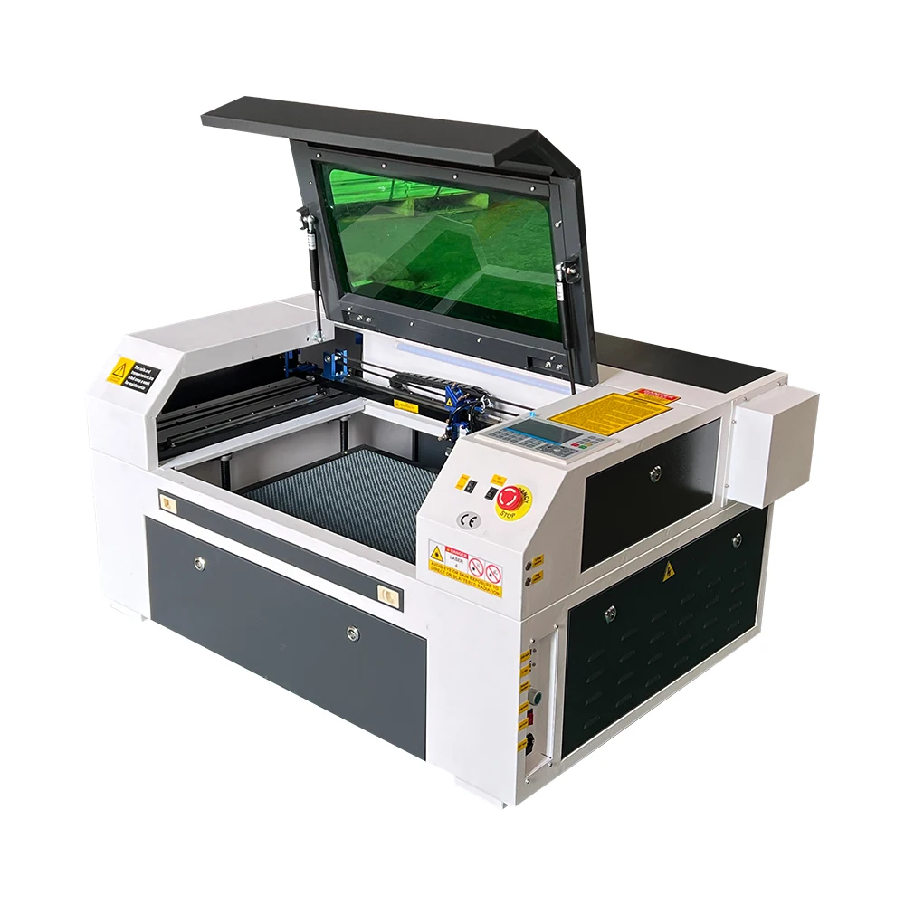 6040 CO2 Laser Cutting Engraving Machine for Acrylic Stone Rubber Paper ...