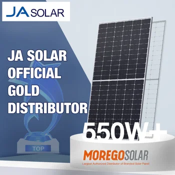 Ja Solar Panel Solar 540w 545w 550w 555w Mbb Mono Perc Paneles ...