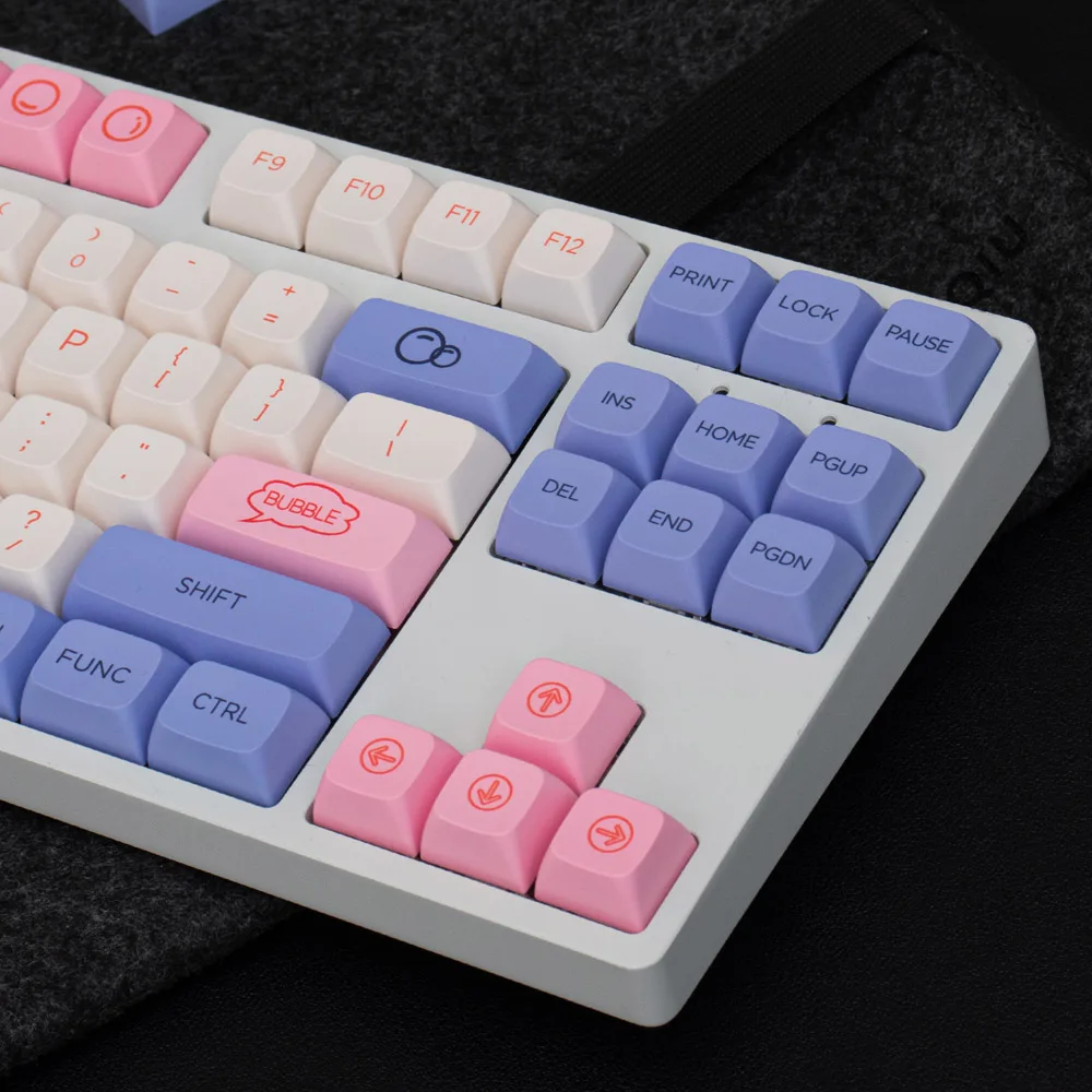 127 Key PBT DYE-SUB Bubble Keycaps XDA Profile PBT Keycap Dye ...