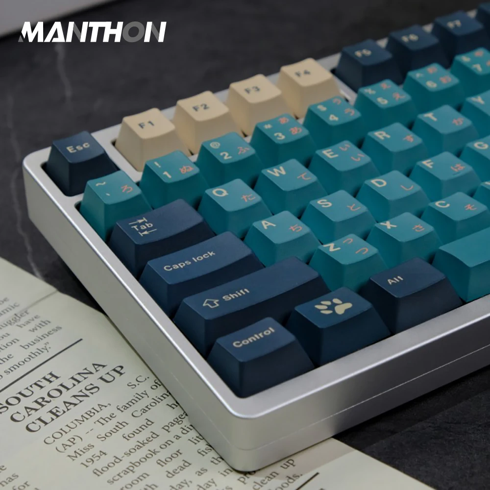 129 Keys Gmk Silent Forest Keycaps Cherry Profile Pbt Dye Sublimation ...