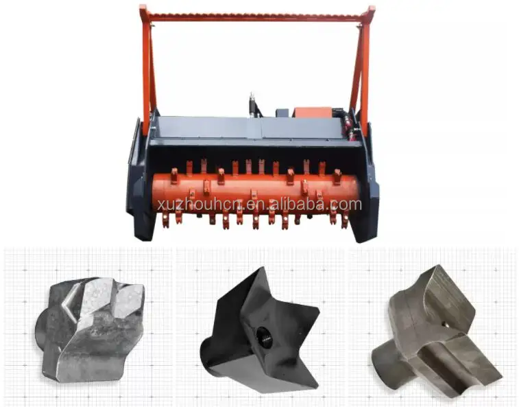 Excavator Part Forest Mulchers Wood Chipper Shredder Mulcher| Alibaba.com